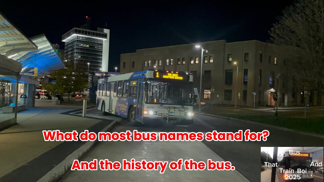 Bus name meanings and their history! - YouTube