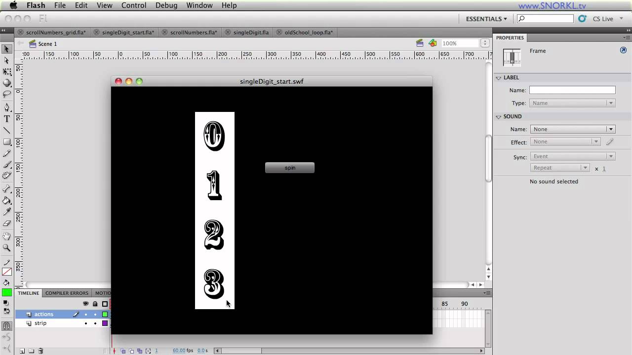 BlitMask Wrap for Seamless BitMap Scroll: Flash Slot Machine - YouTube