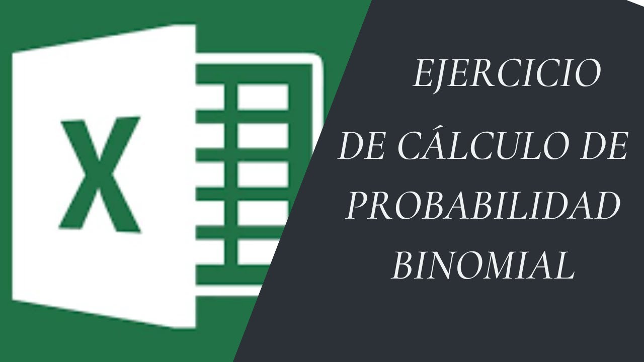 Ejercicio de tipo Binomial en excel - YouTube