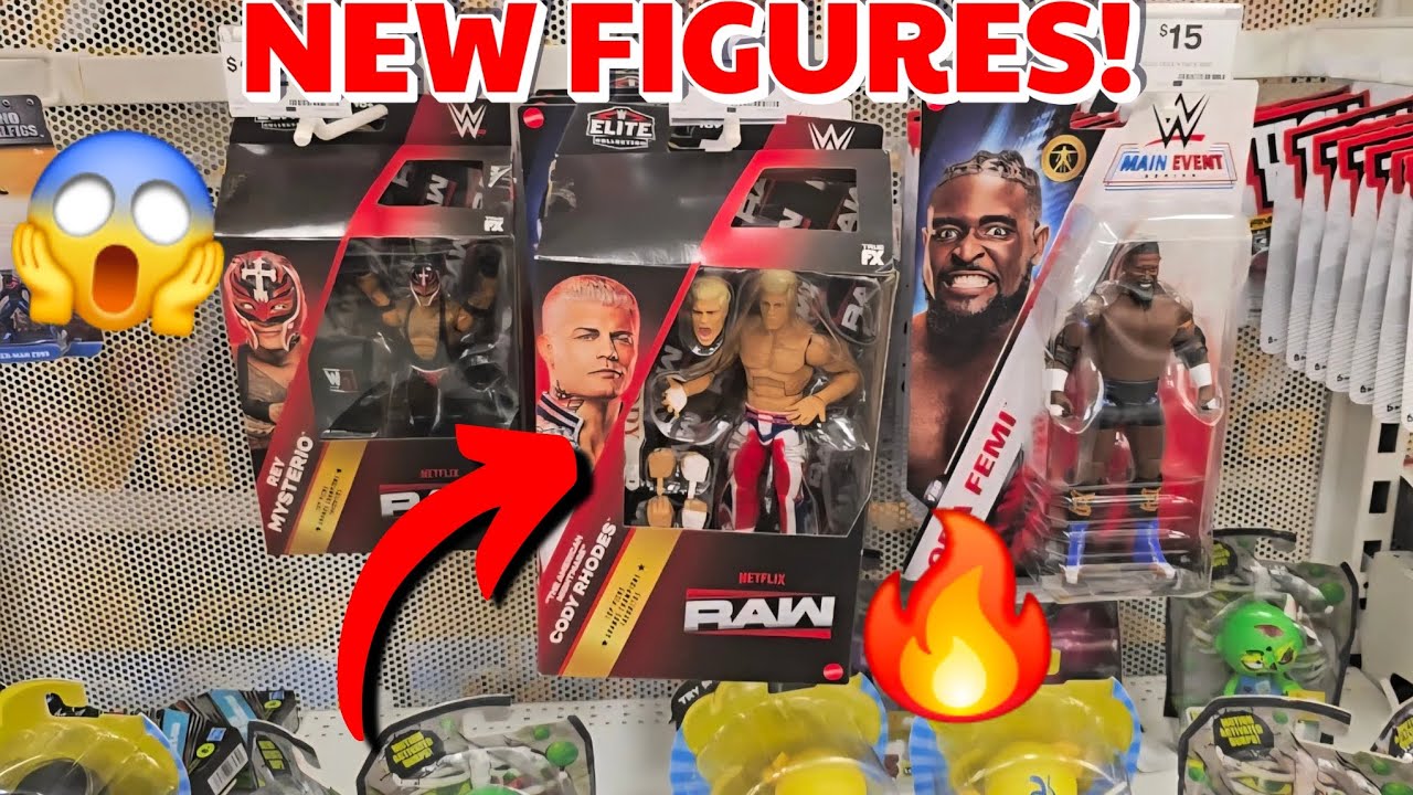 INSANE WWE Toy Hunt! Rare & Exclusive Figures Found in Stores (Newest ...