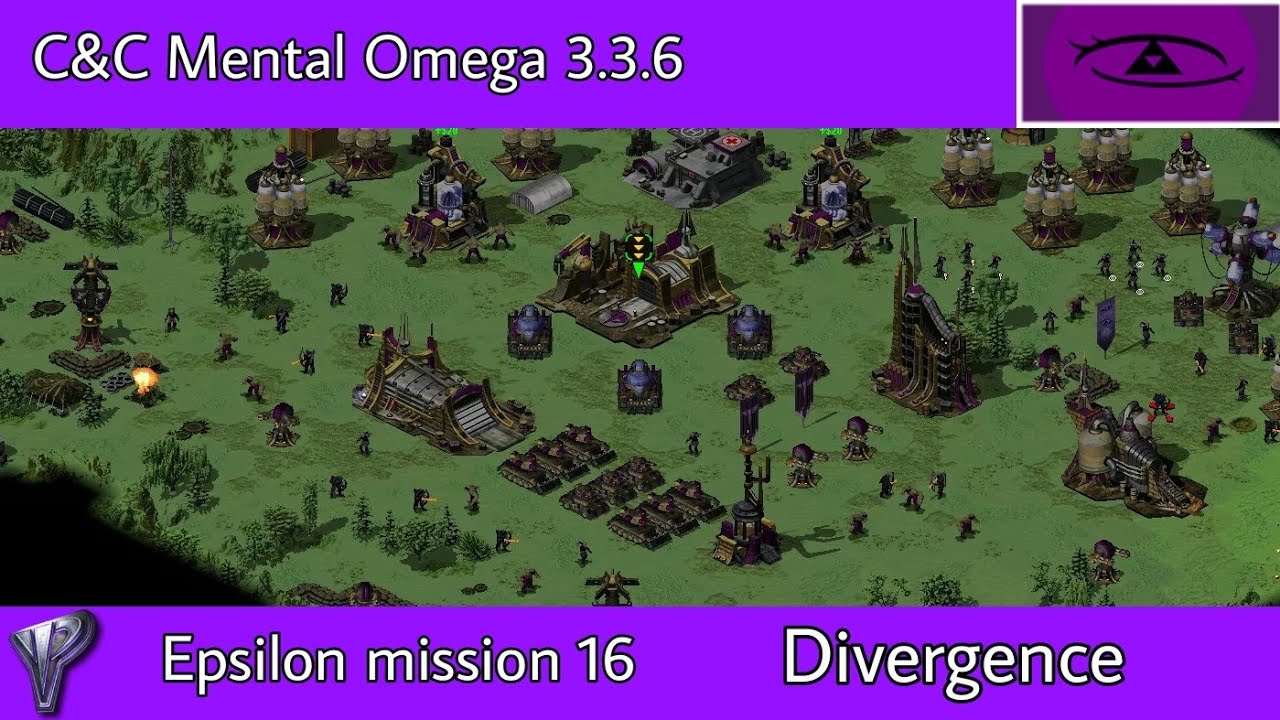 C&C Mental Omega 3.3.6 Act 2 Epsilon Mission 16 (Divergence) ความ ...