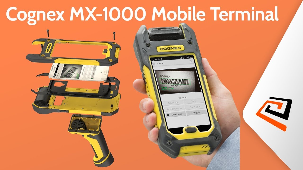 Cognex MX-1000 Vision-Enabled Mobile Terminal - YouTube