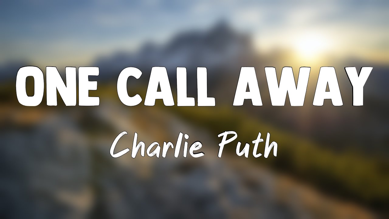One Call Away - Charlie Puth[Letra]🫣 - YouTube