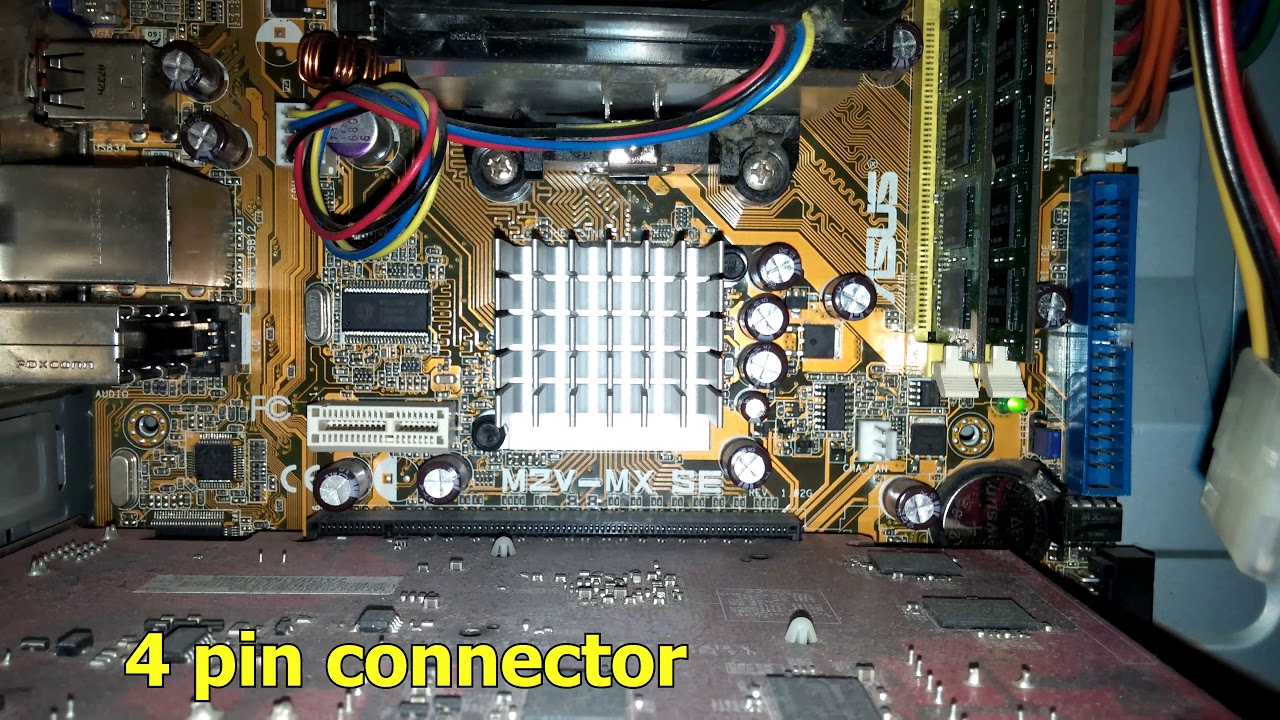 4-Pin CPU Fan allows rpm monitoring & controlling - YouTube