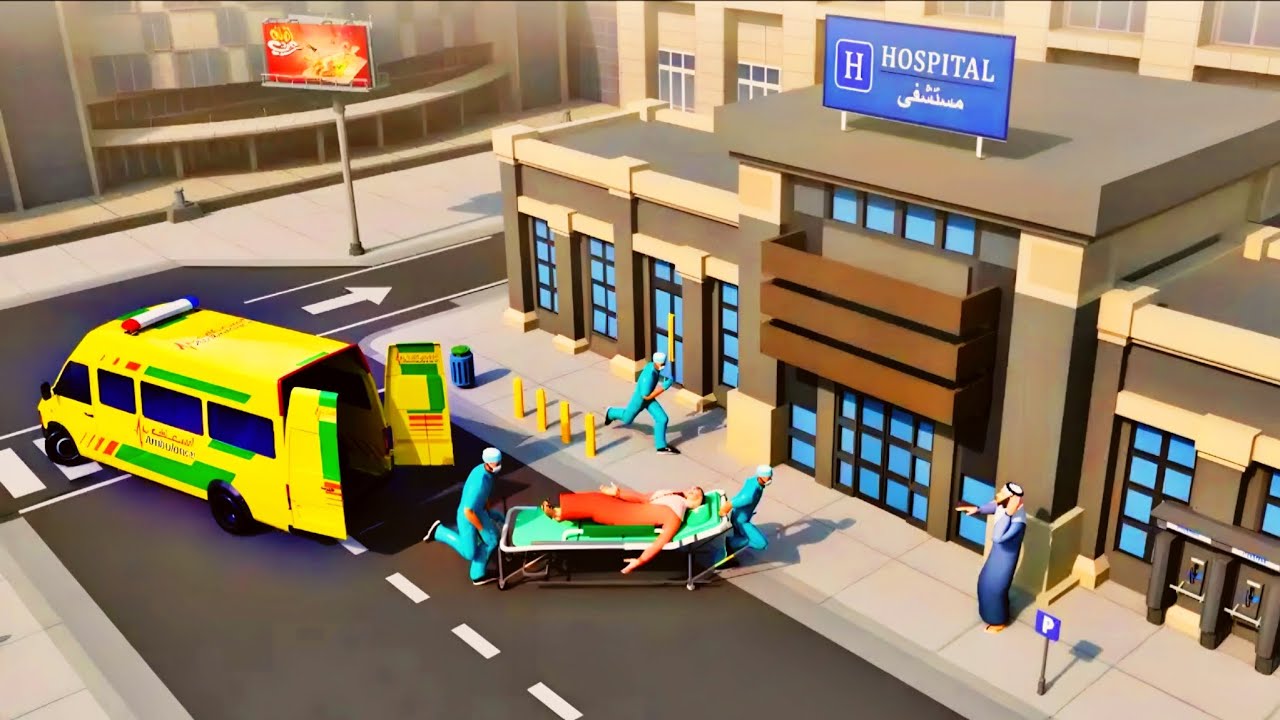 US Ambulance Emergency Rescue Simulator 2025 - Real 911 Ambulance Game ...