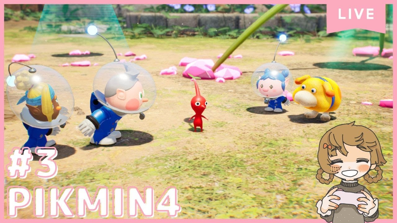 【ピクミン4】日曜日が終わる前に！働くぞ！ - YouTube