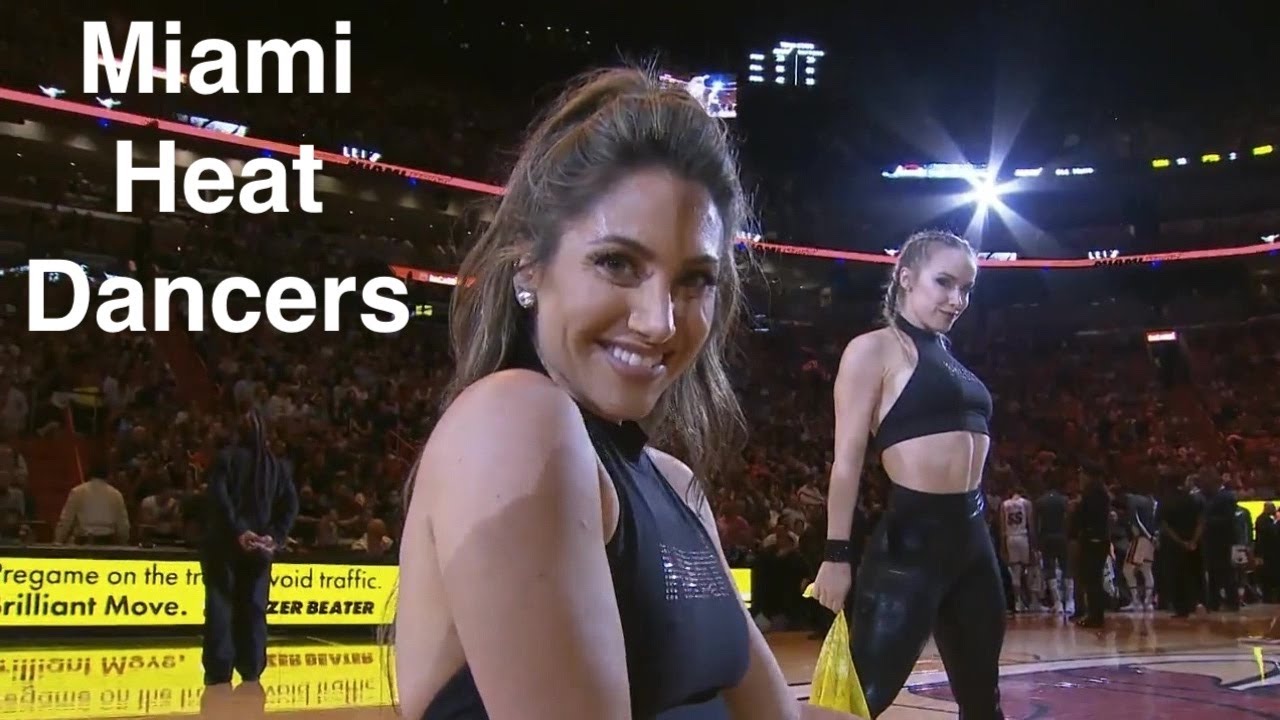 Miami Heat Dancers - NBA Dancers - 1/2/2020 dance performance - Heat vs ...