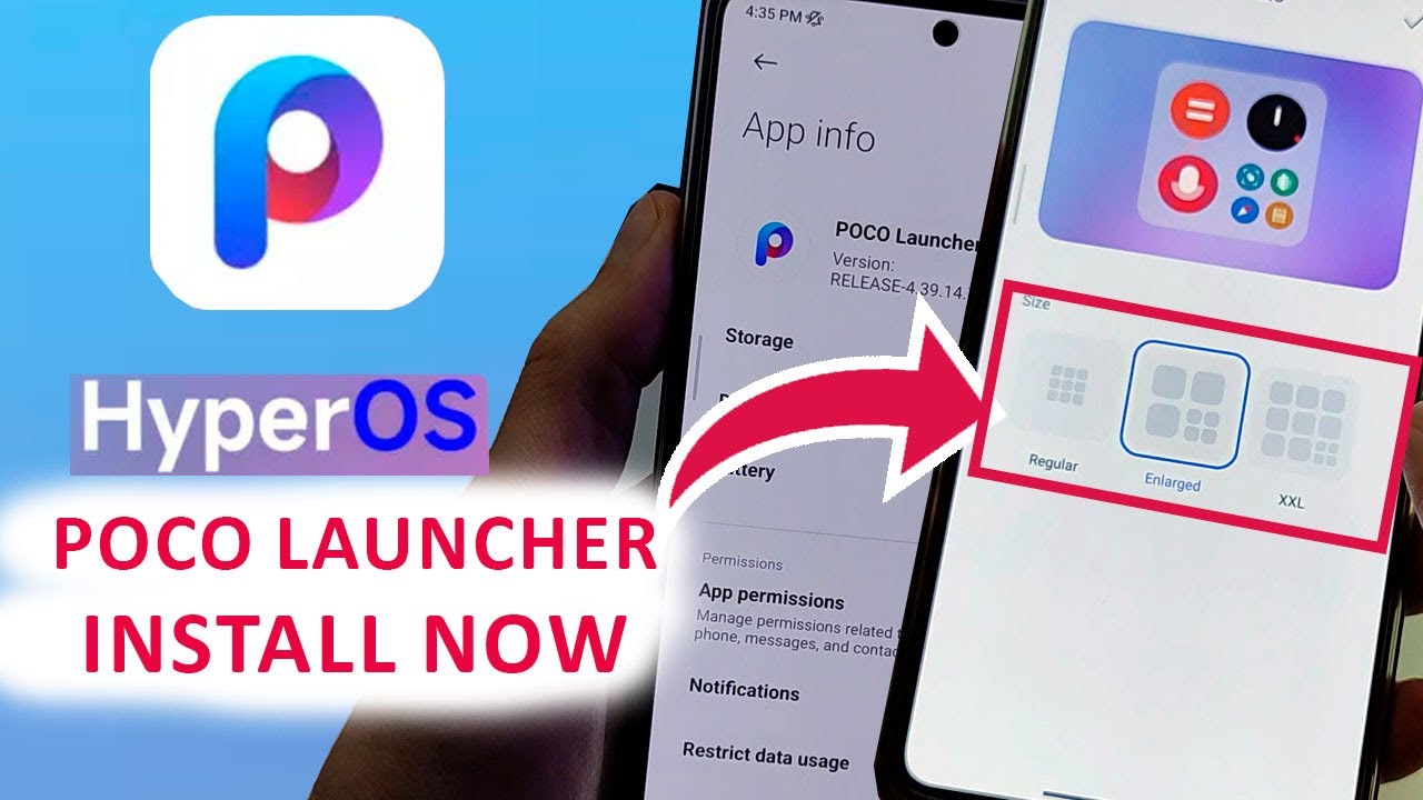 NEW POCO Launcher by HyperOS 🔥 INSTALL NOW - YouTube
