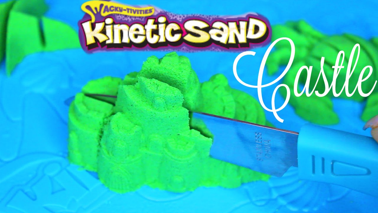 Kinetic Sand Wacky-tivities Sandbox & Molds Never Dries! | Make Your ...