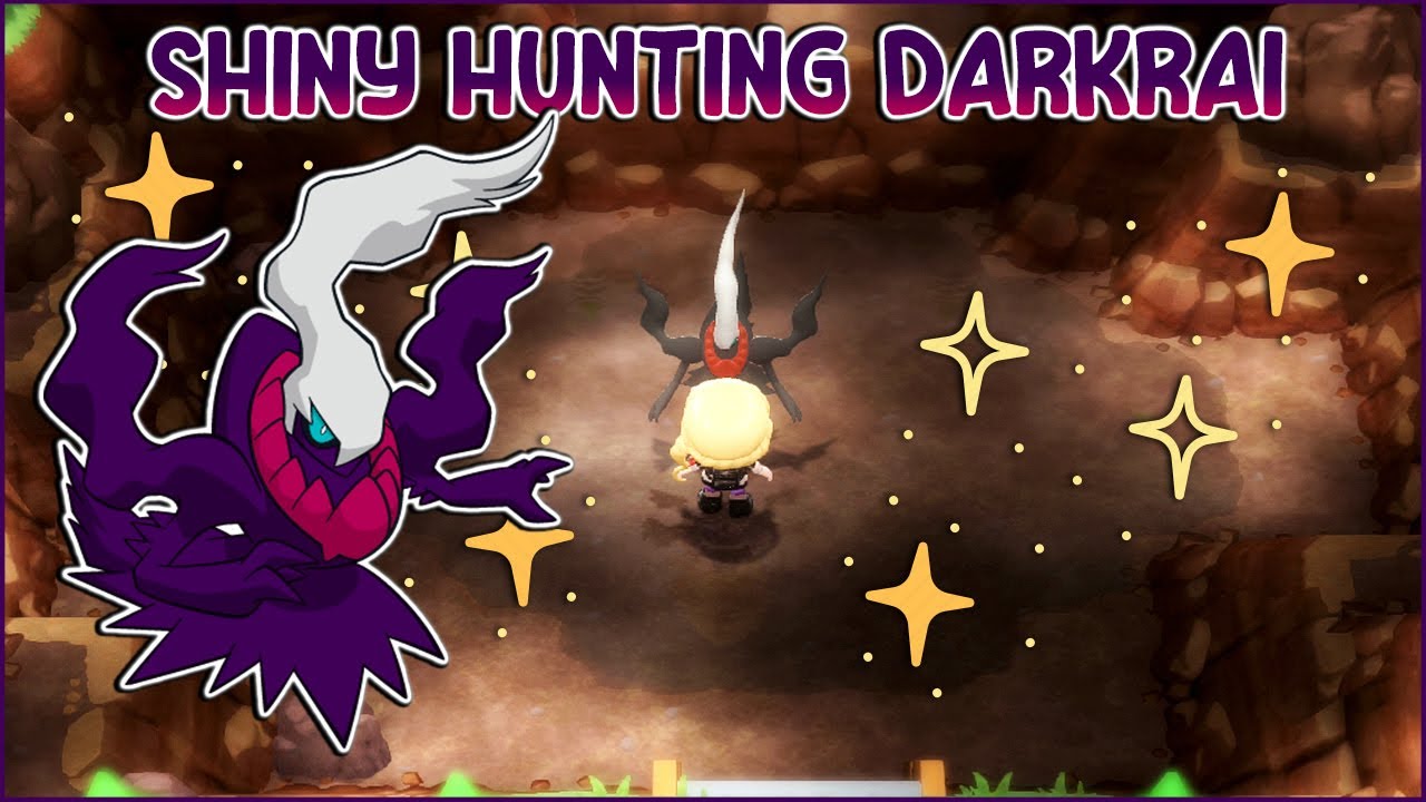 🌑 Shiny Hunting Darkrai 🌑 Pokemon Brilliant Diamond & Shining Pearl ...