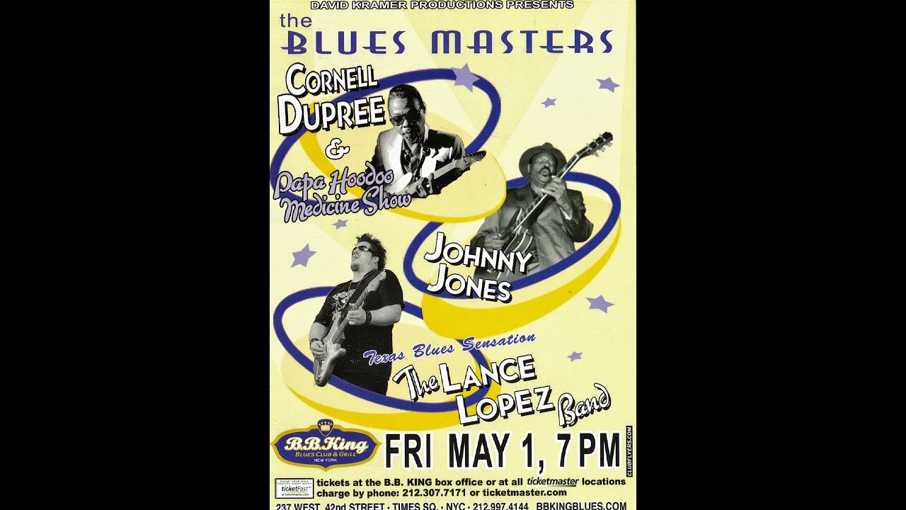 Johnny Jones @ B.B. King's, NYC, USA (2009) - YouTube