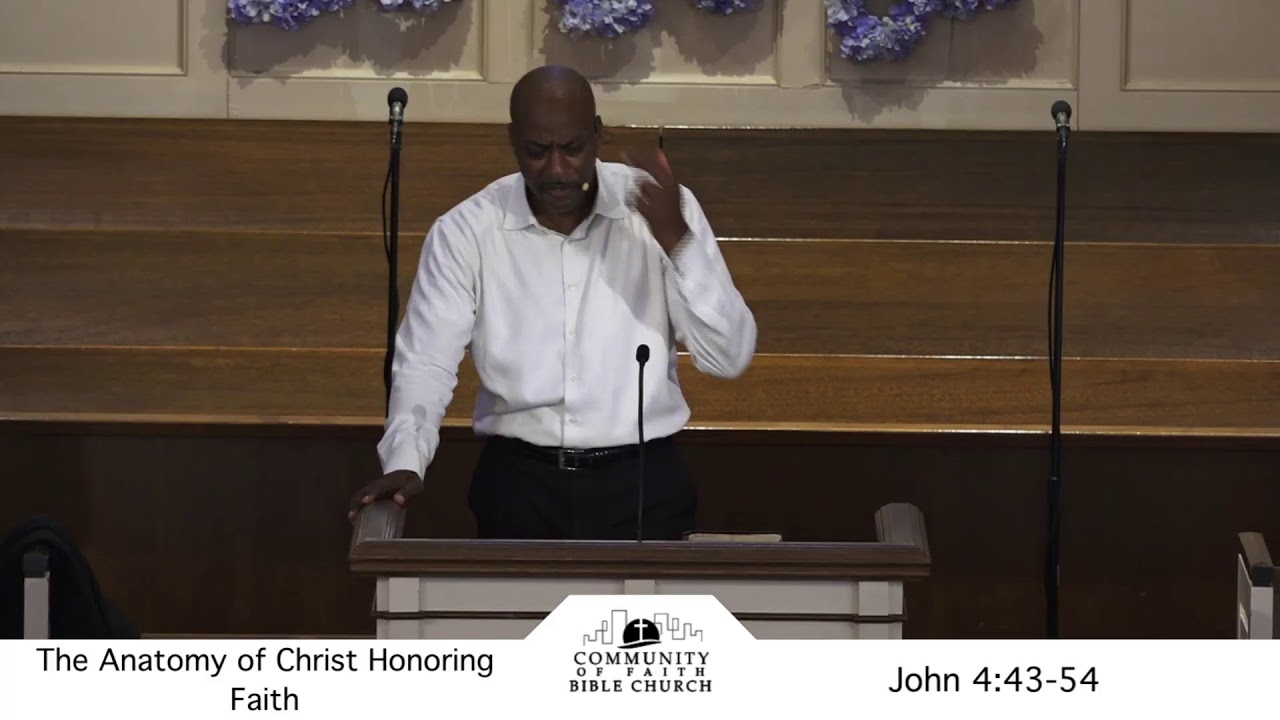 CFBC | The Anatomy of Christ Honoring Faith | Pastor Anthony Kidd - YouTube