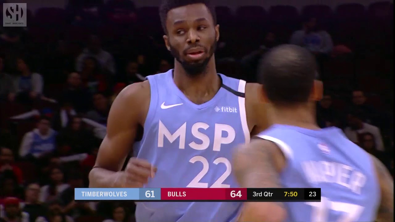 Andrew Wiggins Full Play vs Chicago Bulls | 01/22/20 | Smart Highlights ...