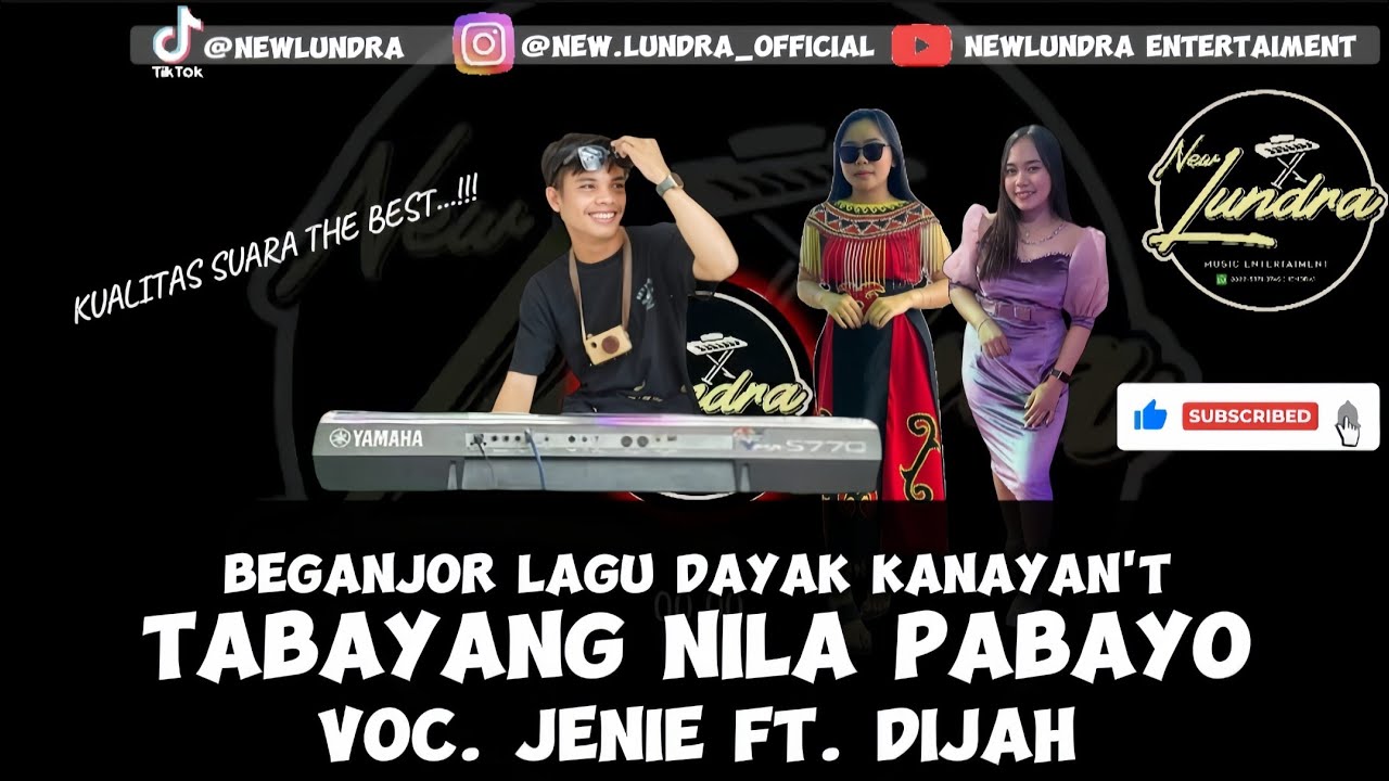 TABAYANG'K NILA PABAYO LAGU DAYAK KANAYAN'T VERSI REMIX GANJOR |ZONA ...