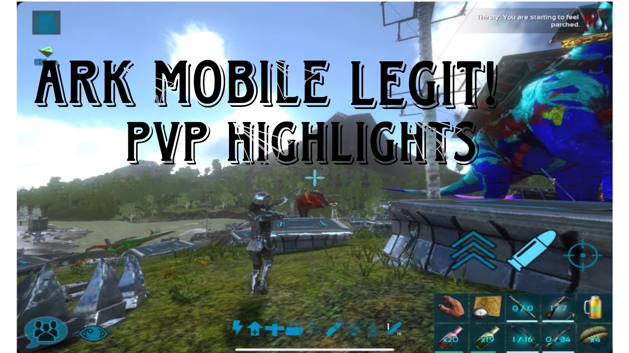 Ark Mobile| Pvp highlights 👀 - YouTube