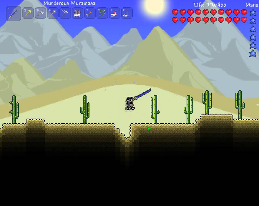 Terraria part 10 walking goldfish!? - YouTube