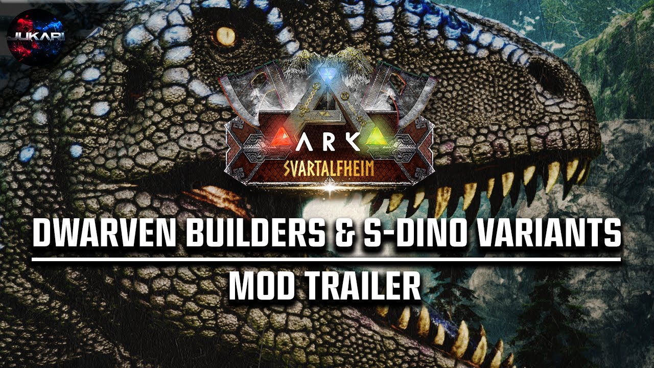ARK: Survival Ascended | Dwarven Builders & S-Dino Variants | Mod ...