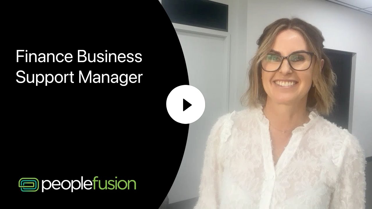 Finance Business Support Manager - YouTube