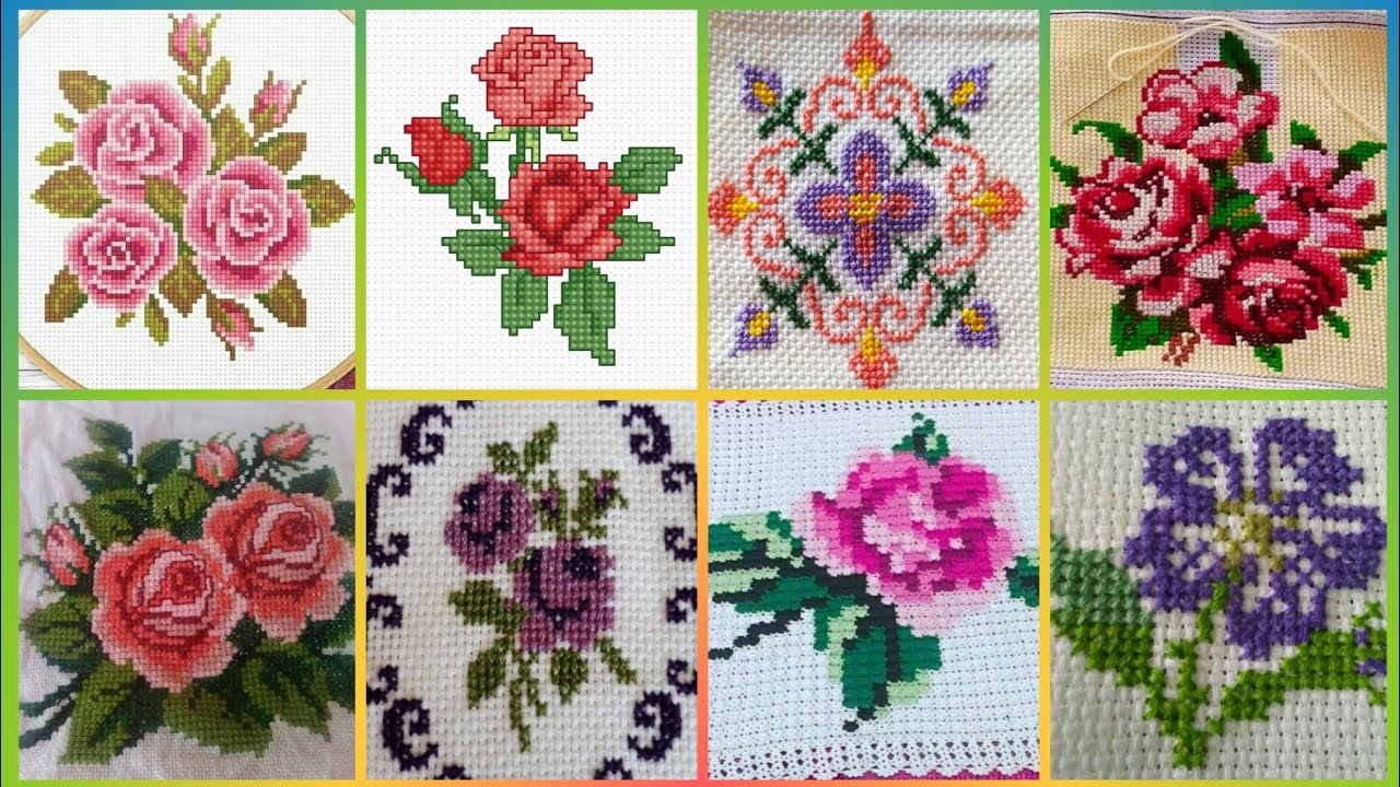 Gorgeous cross stitch patterns /countable embroidery #charsutikarhai ...