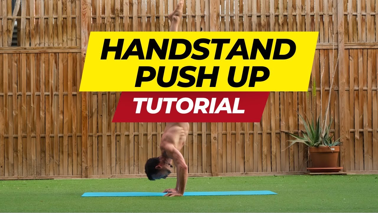 Handstand push up | Tutorial - YouTube