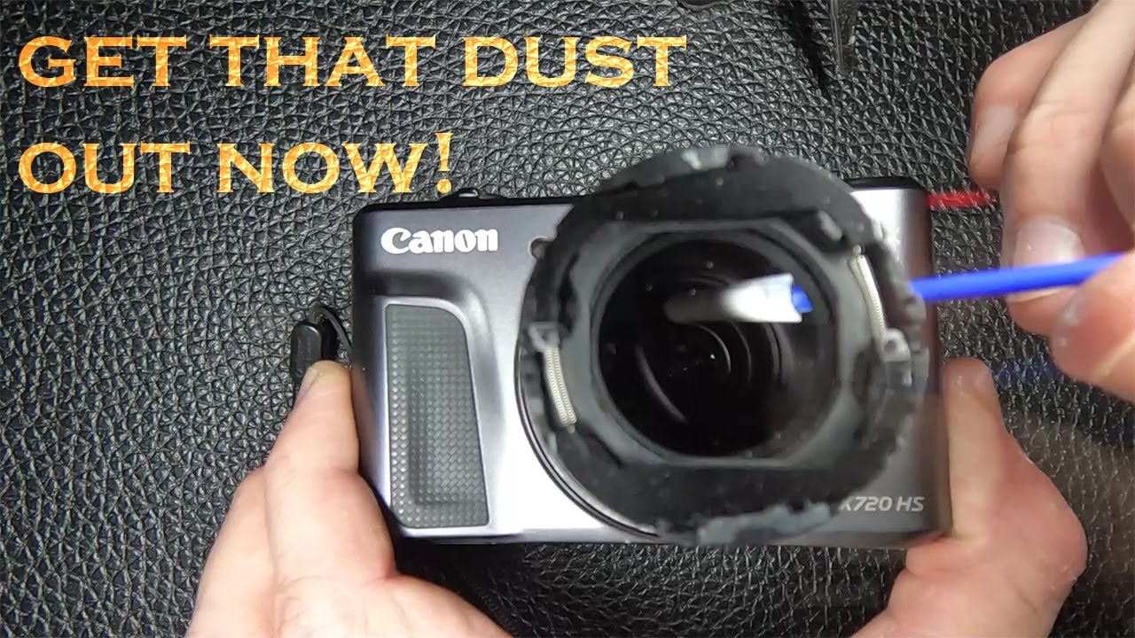 Canon PowerShot Inside Lens Cleaning and Lens Curtain Reassembly - YouTube