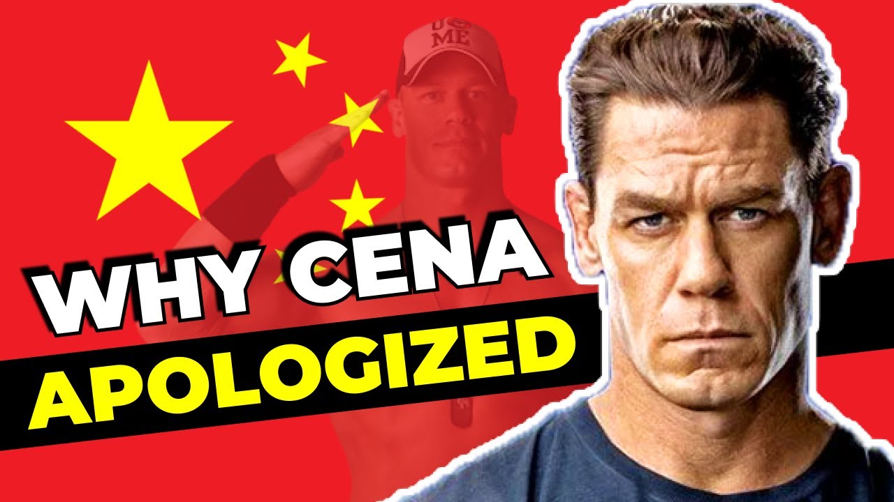 WHY JOHN CENA APOLOGIZED TO CHINA | The John Cena Taiwan Controversy ...