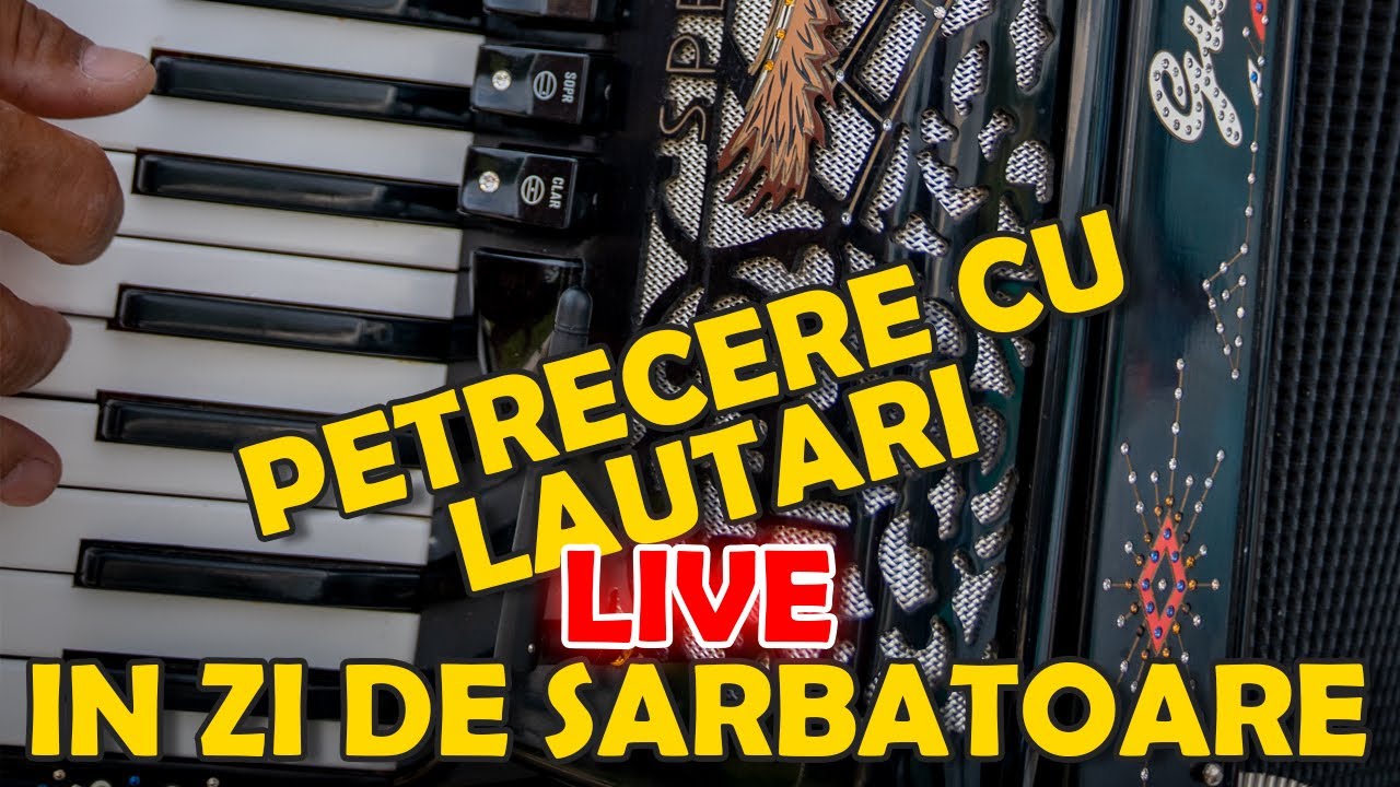 🍷🎹 LIVE - Petrecere cu lautari in zi de sarbatoare #taraf #lautari # ...