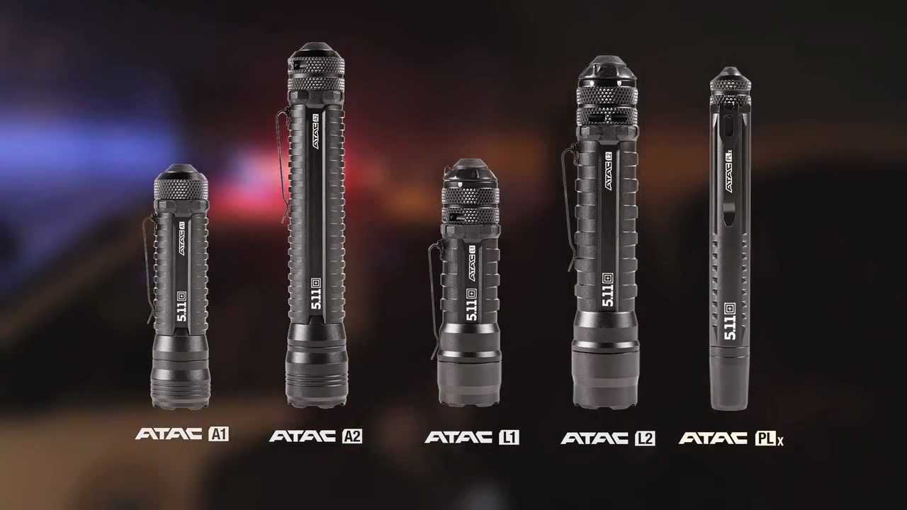 5.11 Tactical - ATAC Flashlights Promotional Video - YouTube