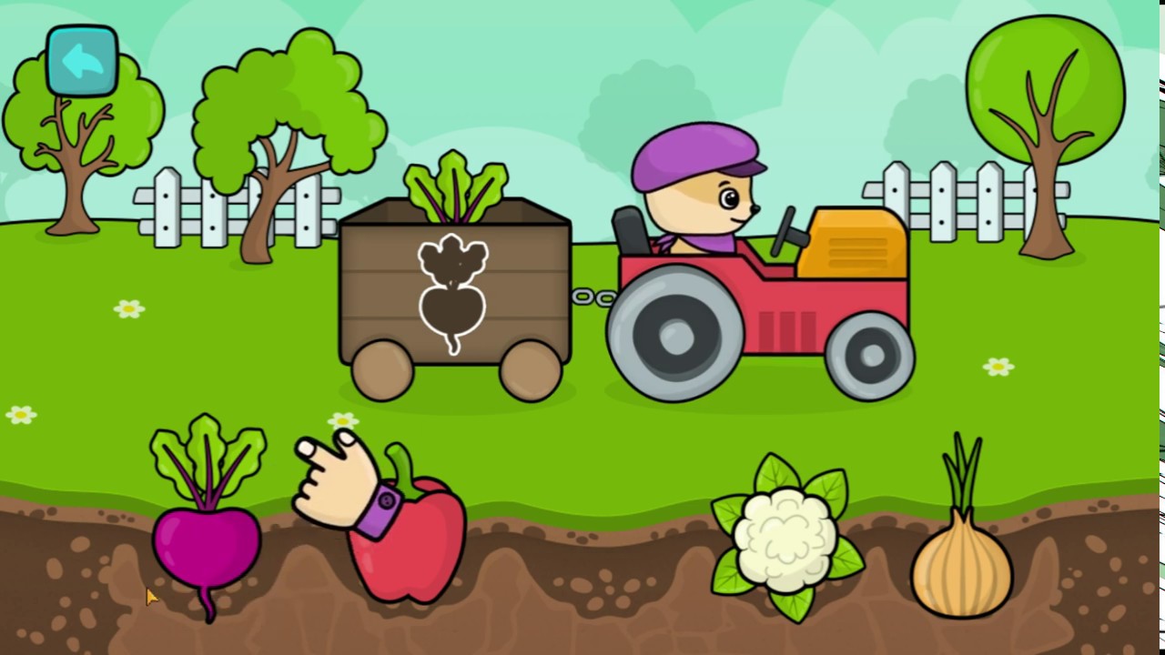 fun education for kids Bimi Boo vegetables - YouTube