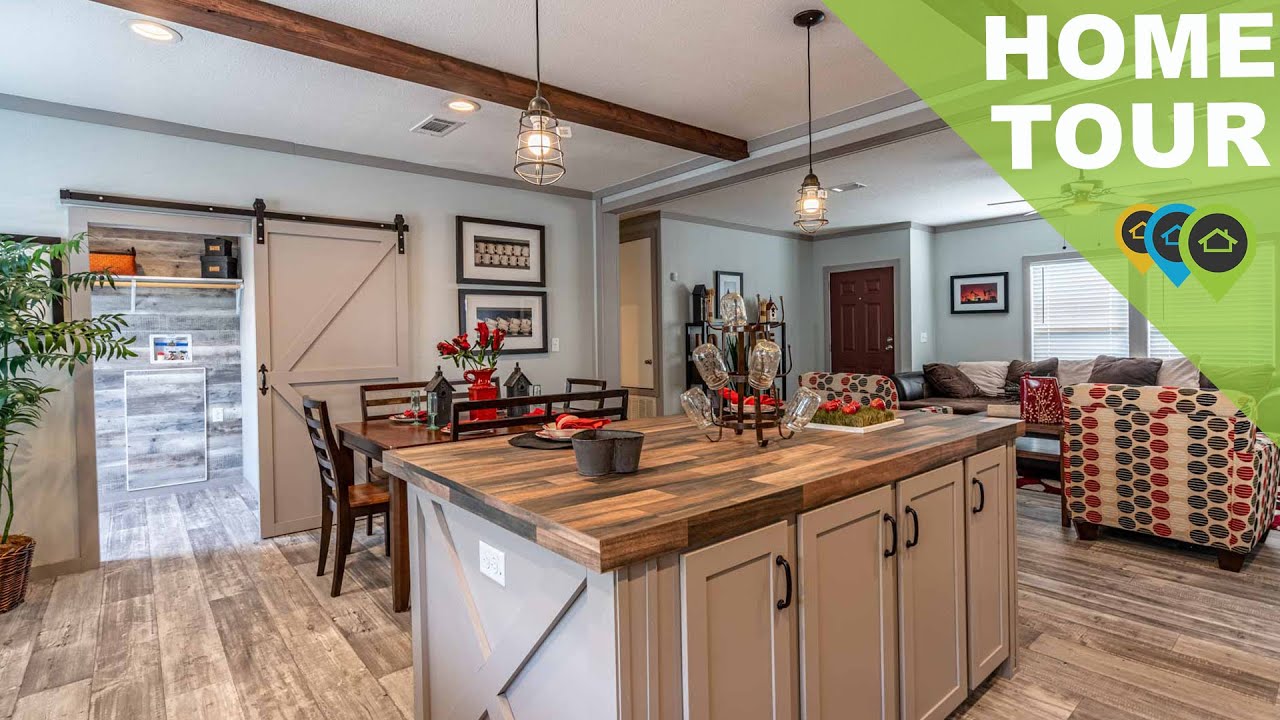 Brand New Manufactured Home Tour - Do Not Miss This Home! - YouTube