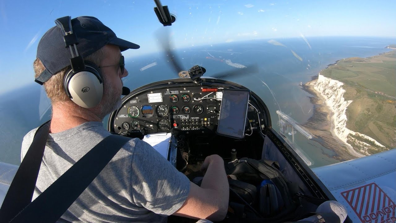 Beautiful morning flight around Beachy Head - YouTube