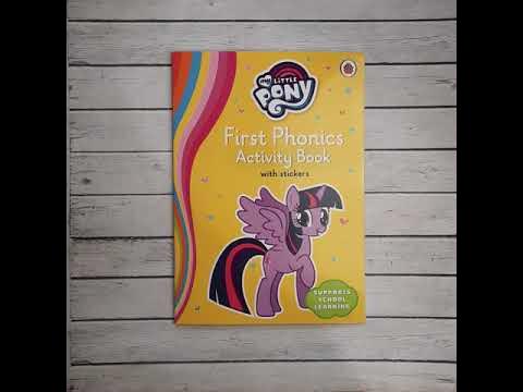 My Little Pony: First Phonics Activity Book - YouTube