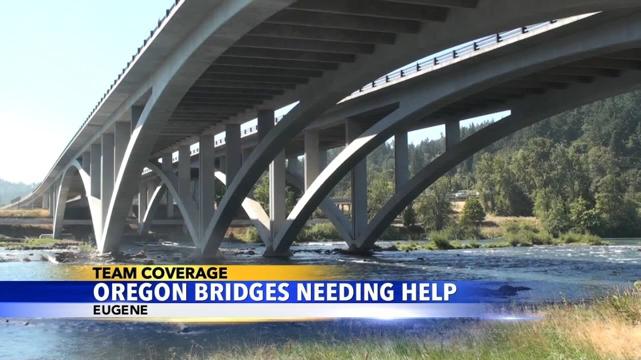 Oregon bridges needing help - YouTube