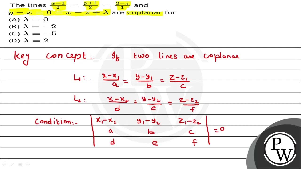 the-lines-frac-x-1-2-frac-y-1-3-frac-2-z-1-and-y-x-0