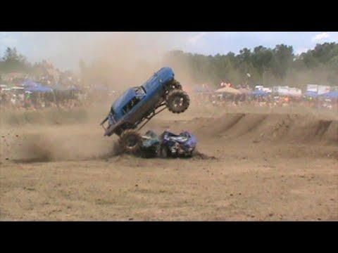 Mega Truck Freestyle Maximum Power Park pt 2 BEYOND THE LAW - YouTube
