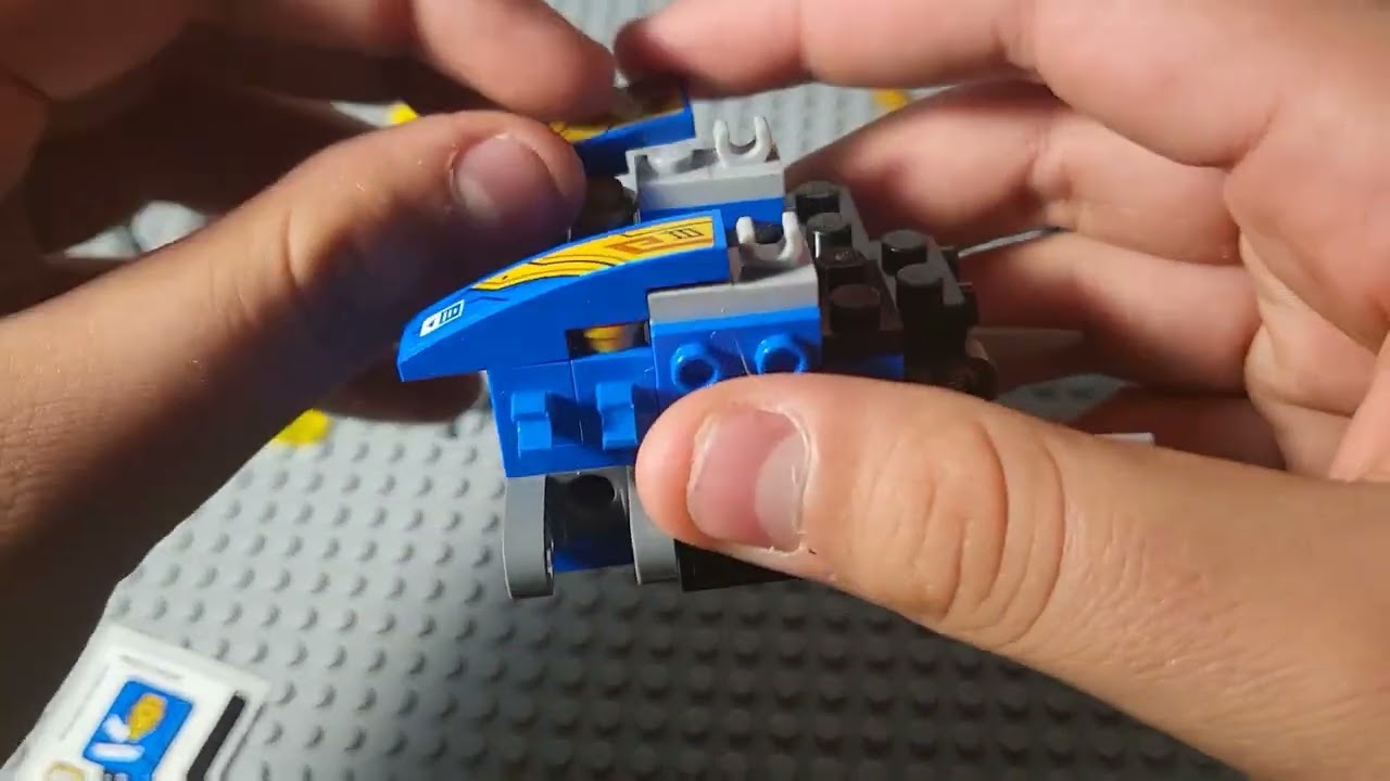 Lego Ninjago Crystalized Jay's Golden Dragon Motorbike - YouTube