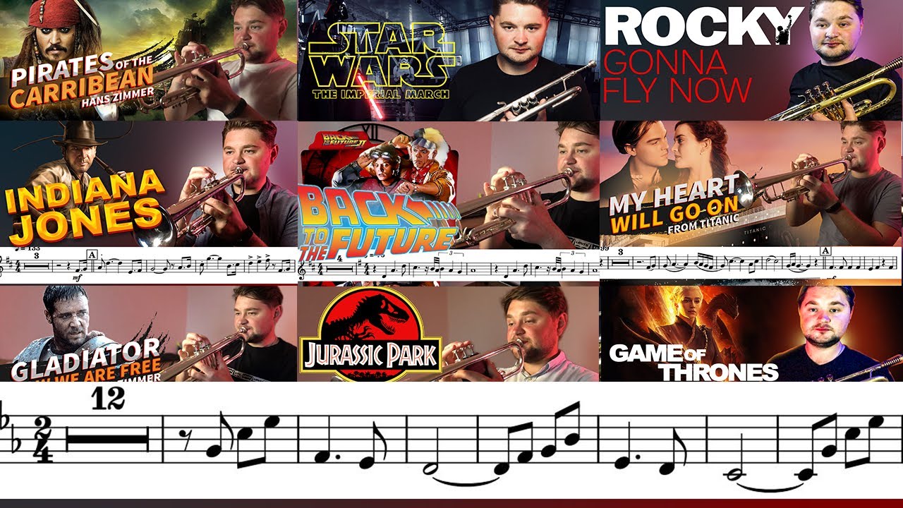 Playing the MOST POPULAR MOVIE THEME on TRUMPET (Trumpet Covers) - YouTube