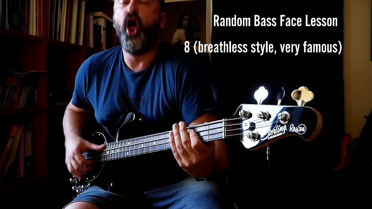 Bass Face random lesson - YouTube