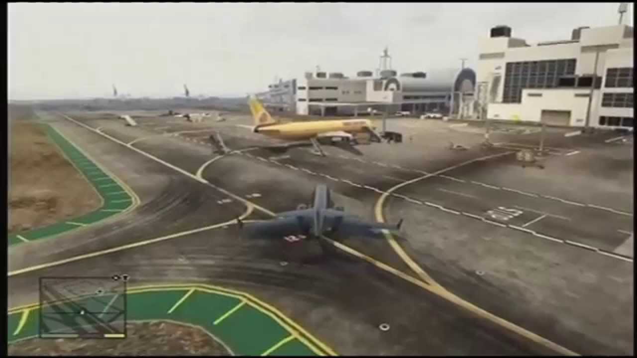 Katastrofy lotnicze GTA V #5 -SAMOLOT NIELOT - YouTube