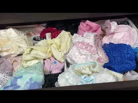 THE COLORFUL BRA & PANTY collection  | UNDERWEAR DRAWER BEHIND THE SCENE😲 #shorts