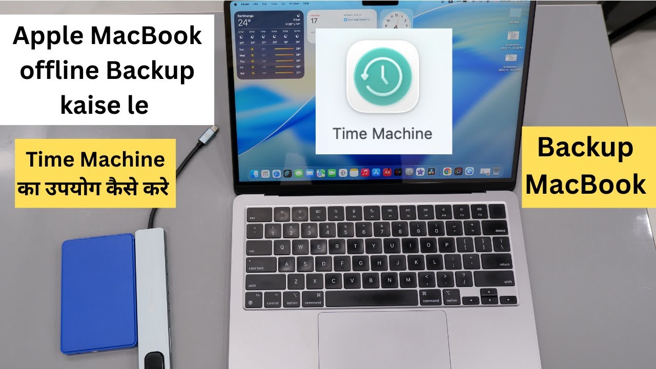 Apple Macbook Backup in external hard disk using Time Machine || VKV ...