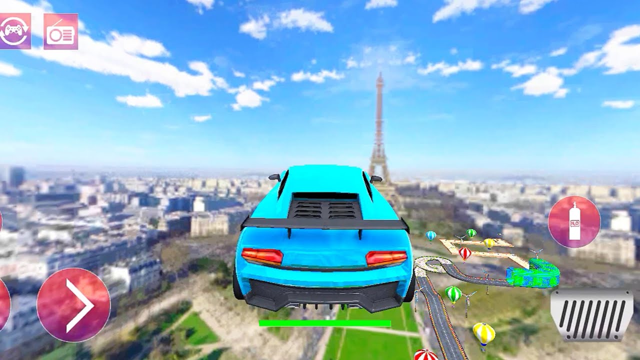 watch till end|| car driving games|| mega ramp car stunt level 6|| car ...