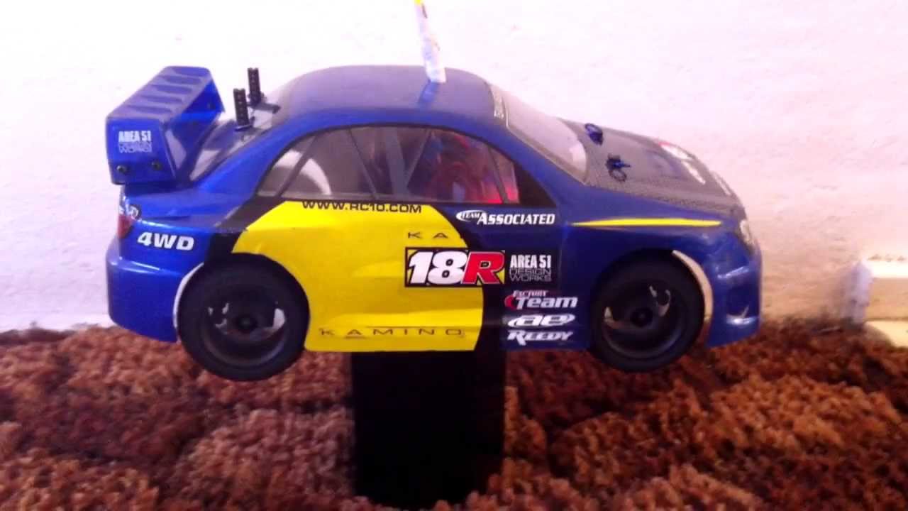 TEAM ASSOCIATED 18R KAMINO WITH 12T BRUSHLESS & 3S LIPO - TYRE ...
