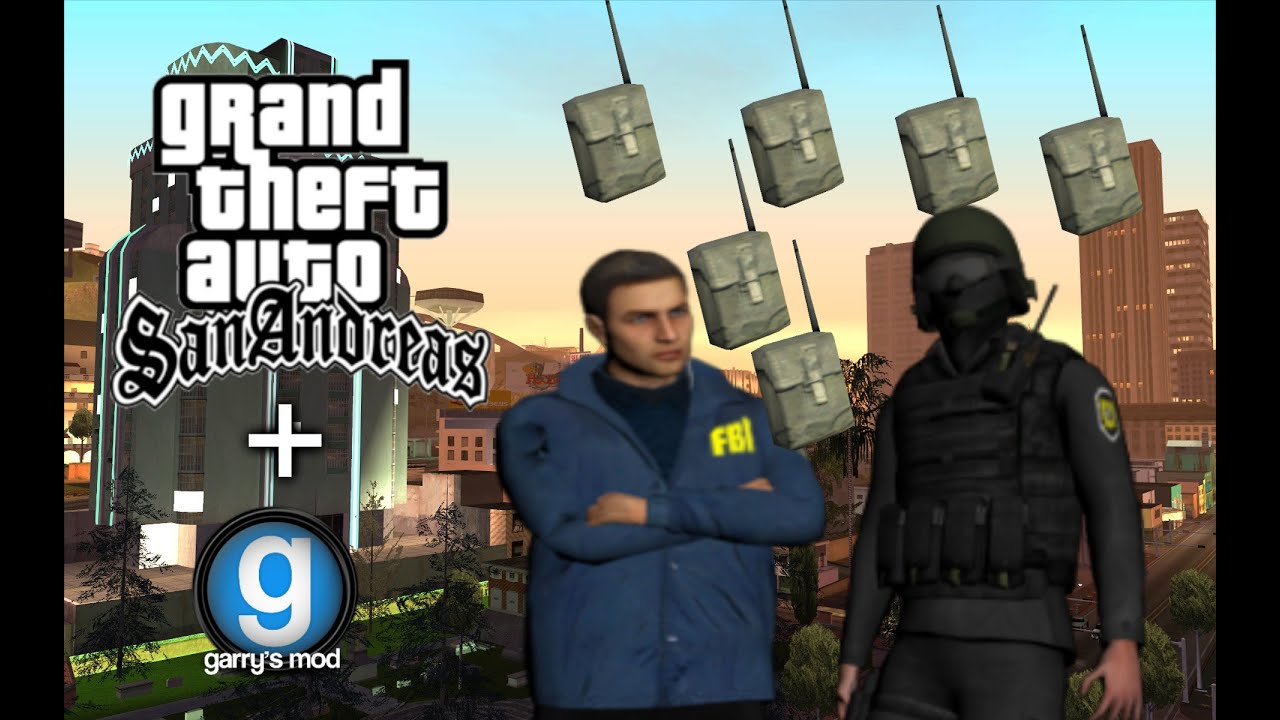 GTA SA Random moments + Bonus Gmod - YouTube