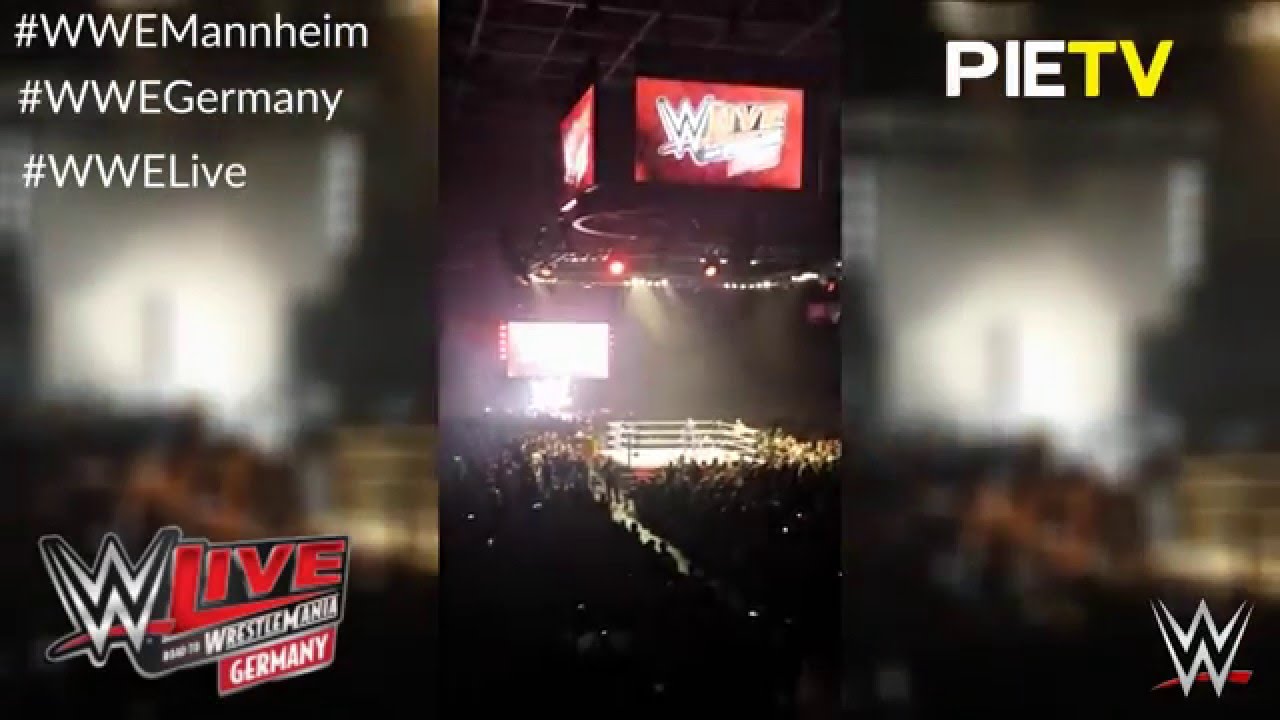WWE Live Tour Germany (Mannheim) 2016 - YouTube