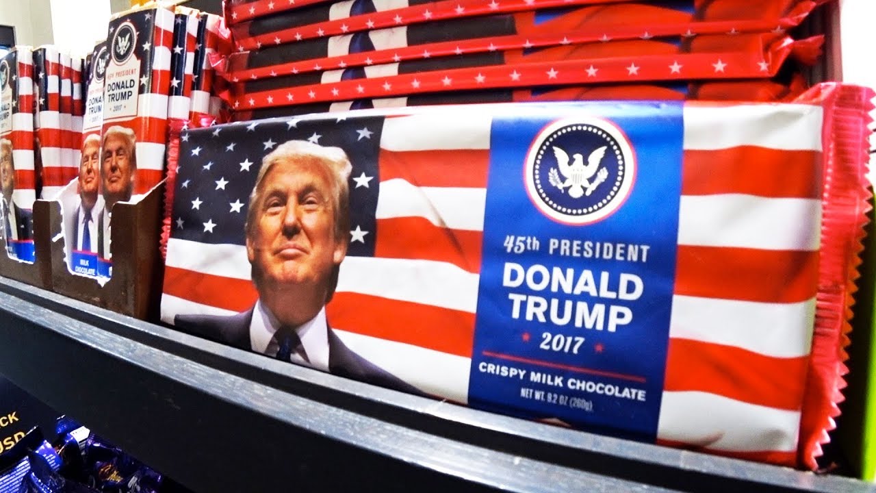 The Donald Trump Chocolate Bar? - YouTube