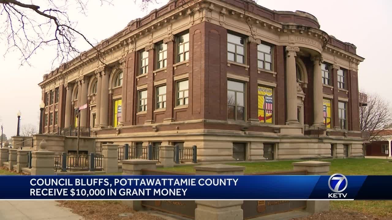 Pottawattamie County, Council Bluffs receive $20,000 in grant money ...