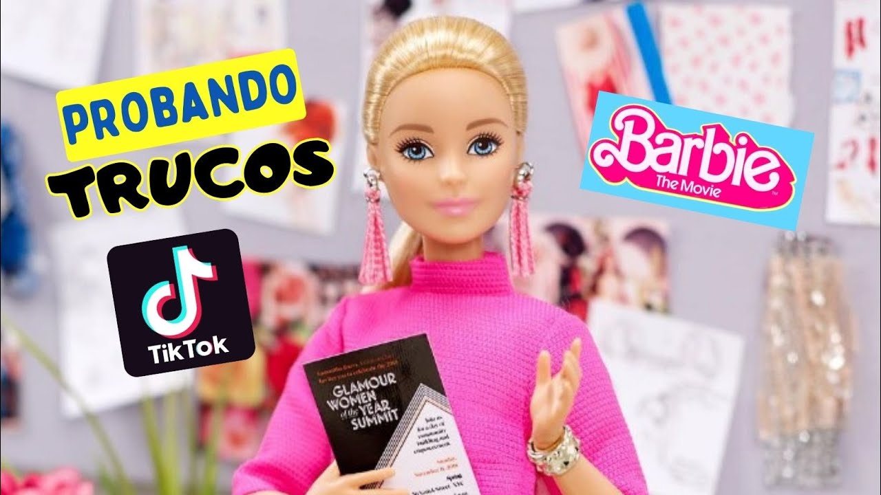 Pruebo TRUCOS de Tiktok para Barbie! 🤳😍 - YouTube