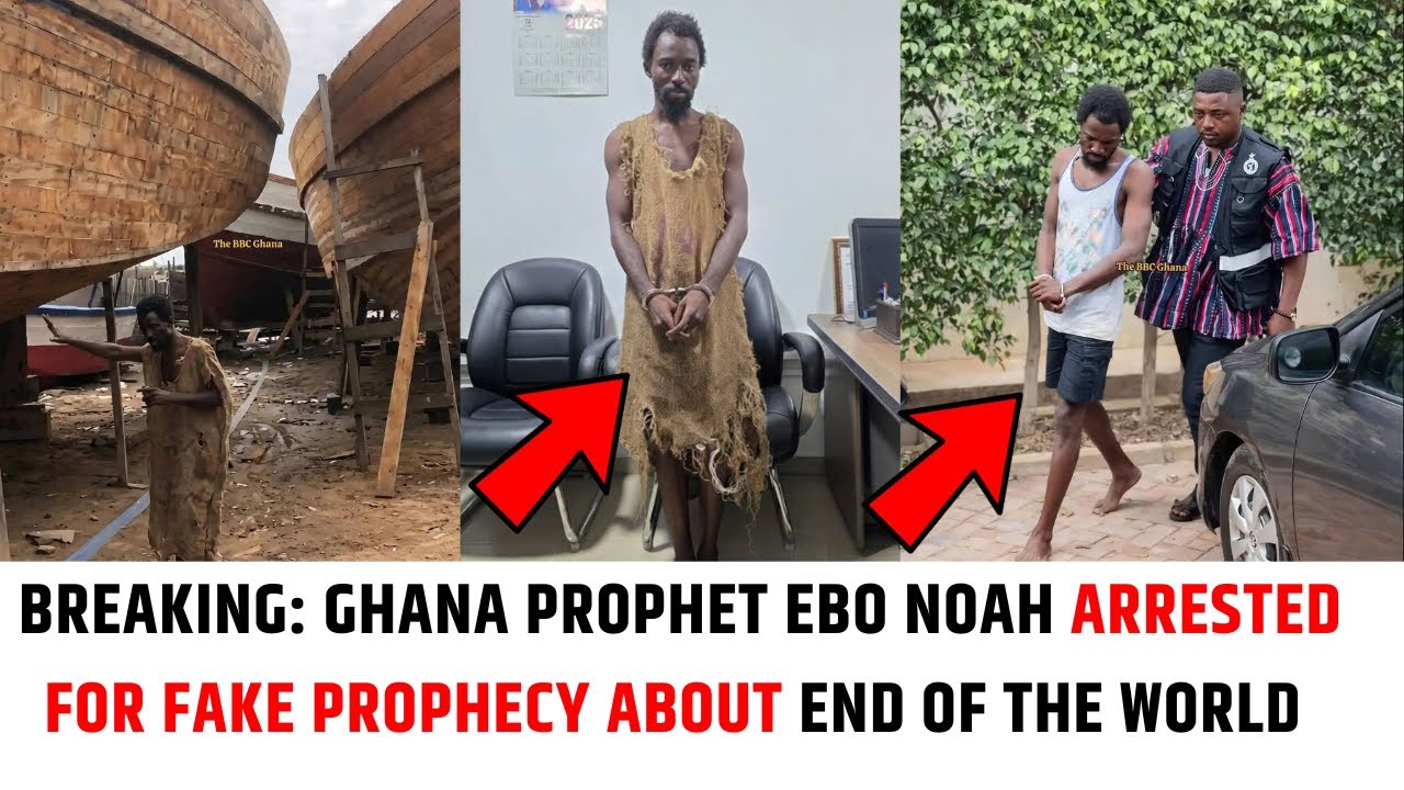 Ghanaian man, Ebo Noah who claims the world will end on Christmas Day ...