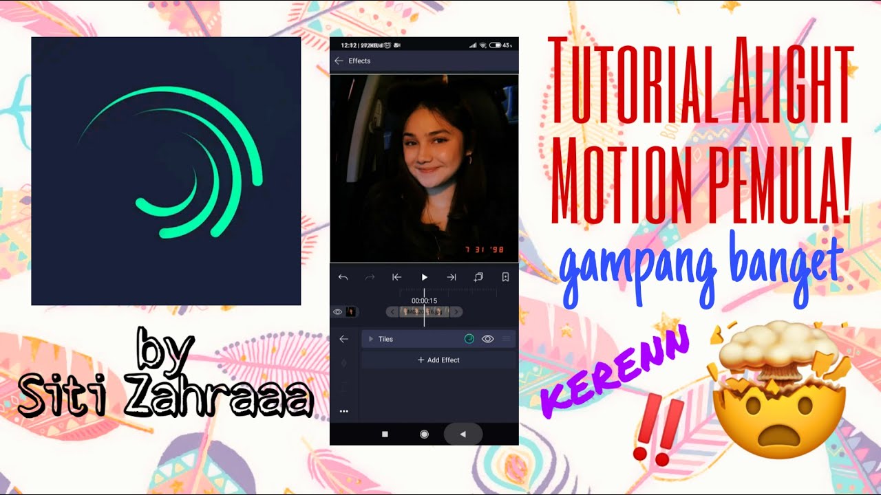 TUTORIAL ALIGHT MOTION UNTUK PEMULA, TERBARU 2020🤫💯 | BACA DESKRIPSI - YouTube